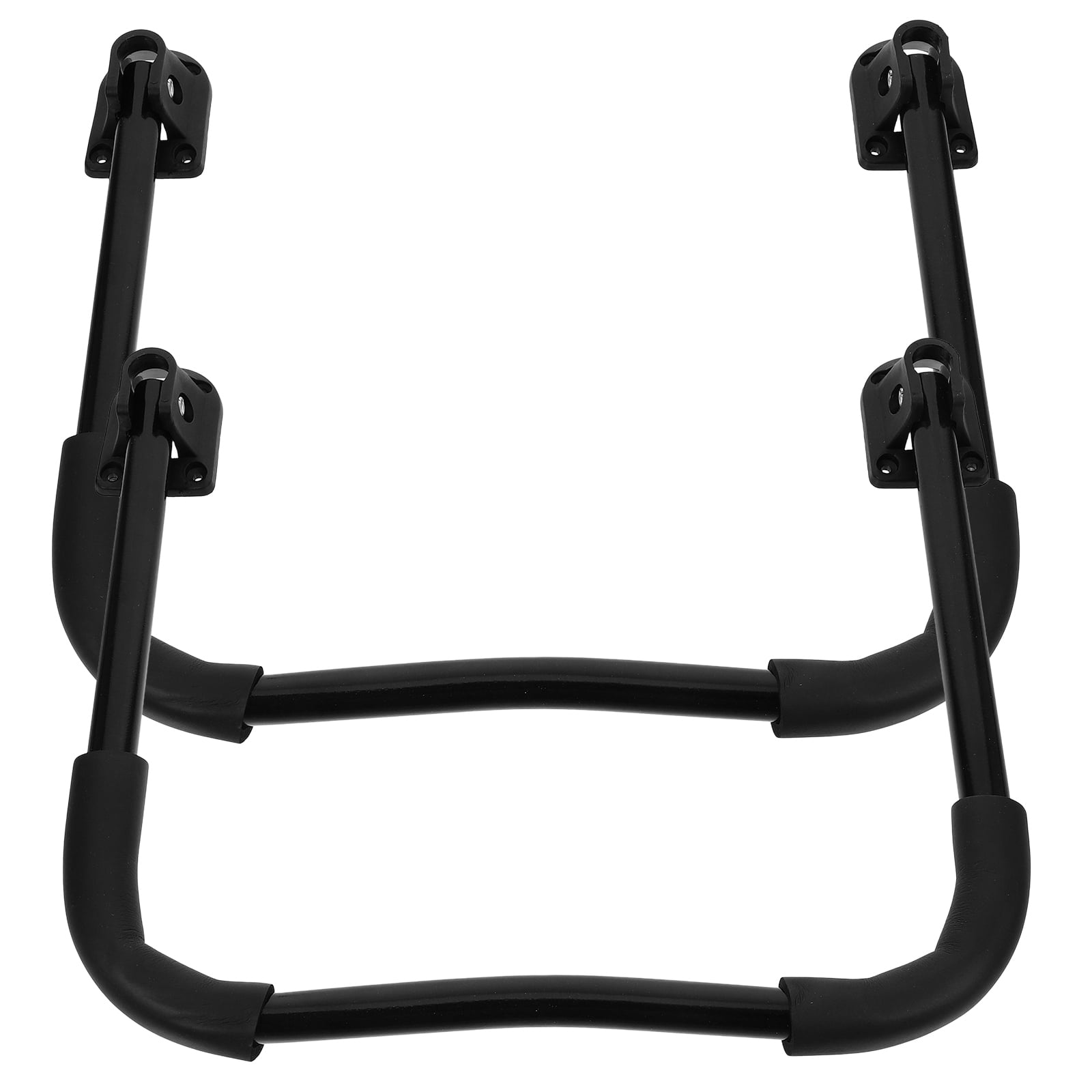 Folding Table Frame with Sturdy Iron Construction for Storage Use Black ...