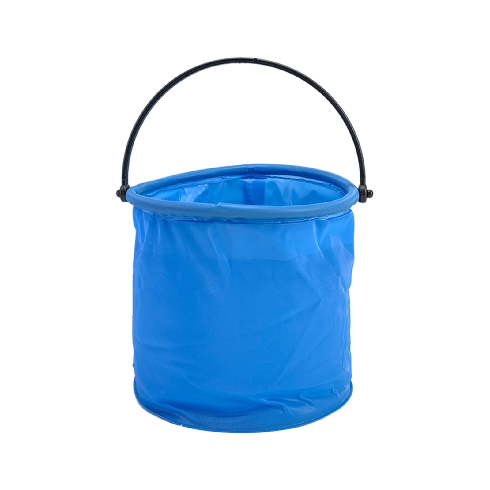 Folding Bucket Fishing Tool Outdoor Kiddie Beach for Play Bucket Travel ...