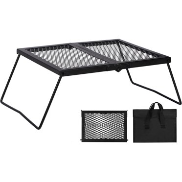 Campfire Grill Grate Heavy Duty Camping Cooking Grate for Backpacking ...