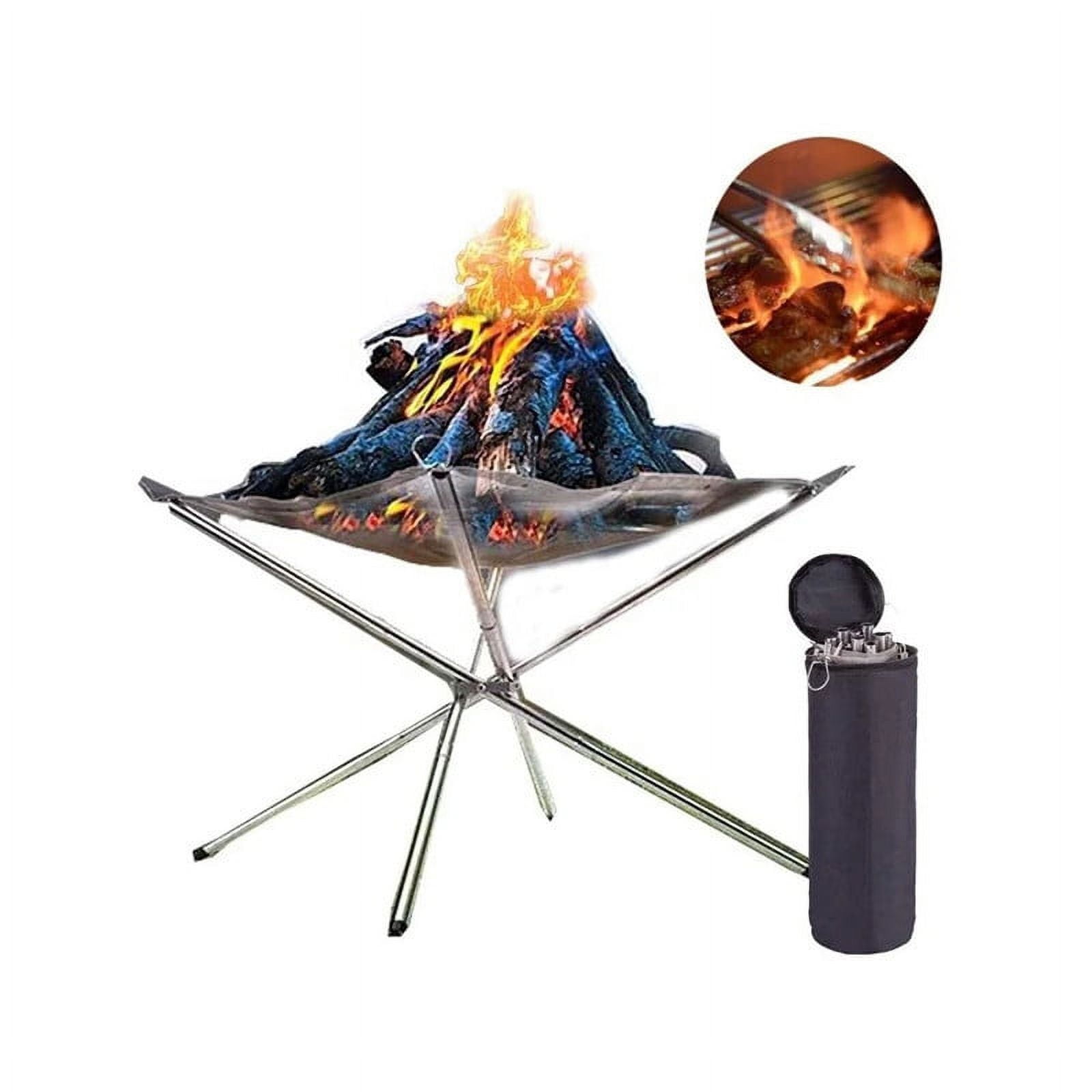 Folding Campfire Stand Portable Folding Fire Pit Portable Fire Pit ...