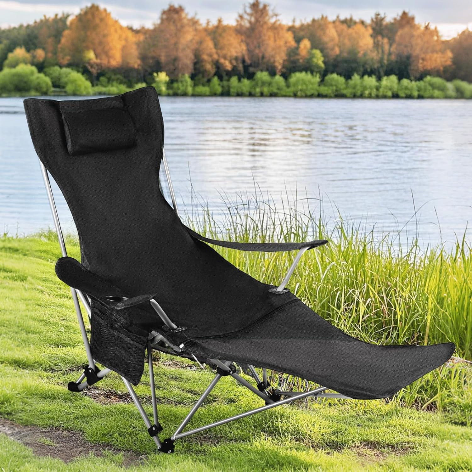 Folding Camping Chairs for Adults, Portable Lightweight Lawn Chairs ...