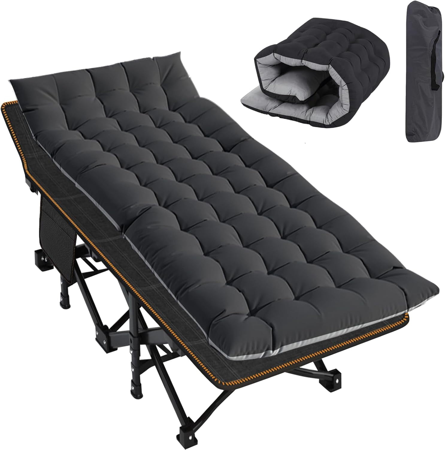 Folding Camping Cot, Folding Cot Camping Cot for Adults Portable ...