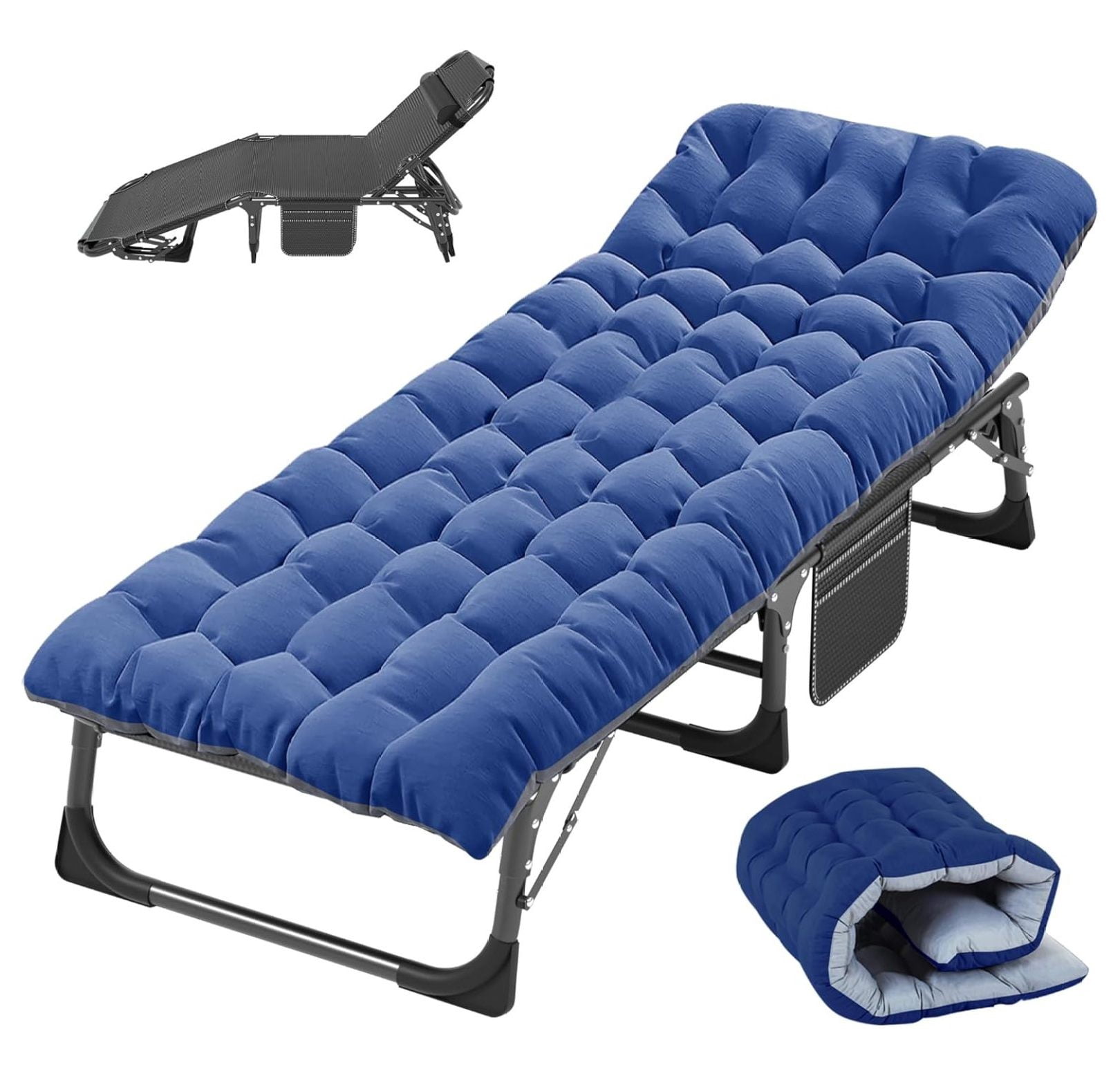 Folding Camping Cot, Heavy Duty Folding Cot Camping Cot for Adults ...