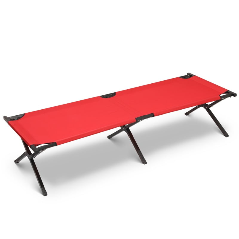 Folding Camping Cot Military Cot, Portable Tent Sleeping Cot with ...