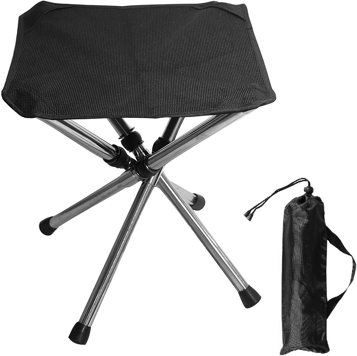 Folding Camping Stool, Lightweight Folding Stool Compact Backpacking ...
