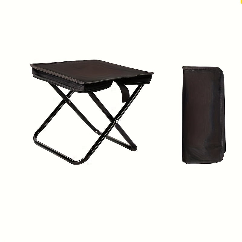 Folding Camping Stool, Portable Collapsible Camp Stool, Folding Foot ...