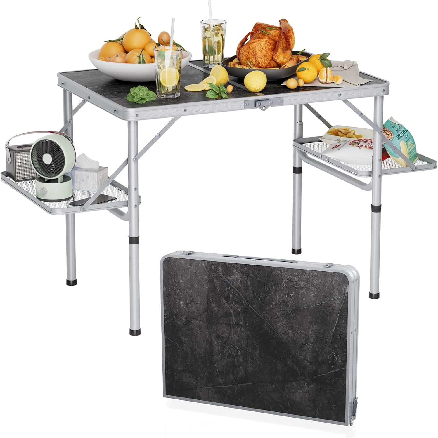 Folding Camping Table 3ft, Folding Picnic Table, Camp Tables Portable ...