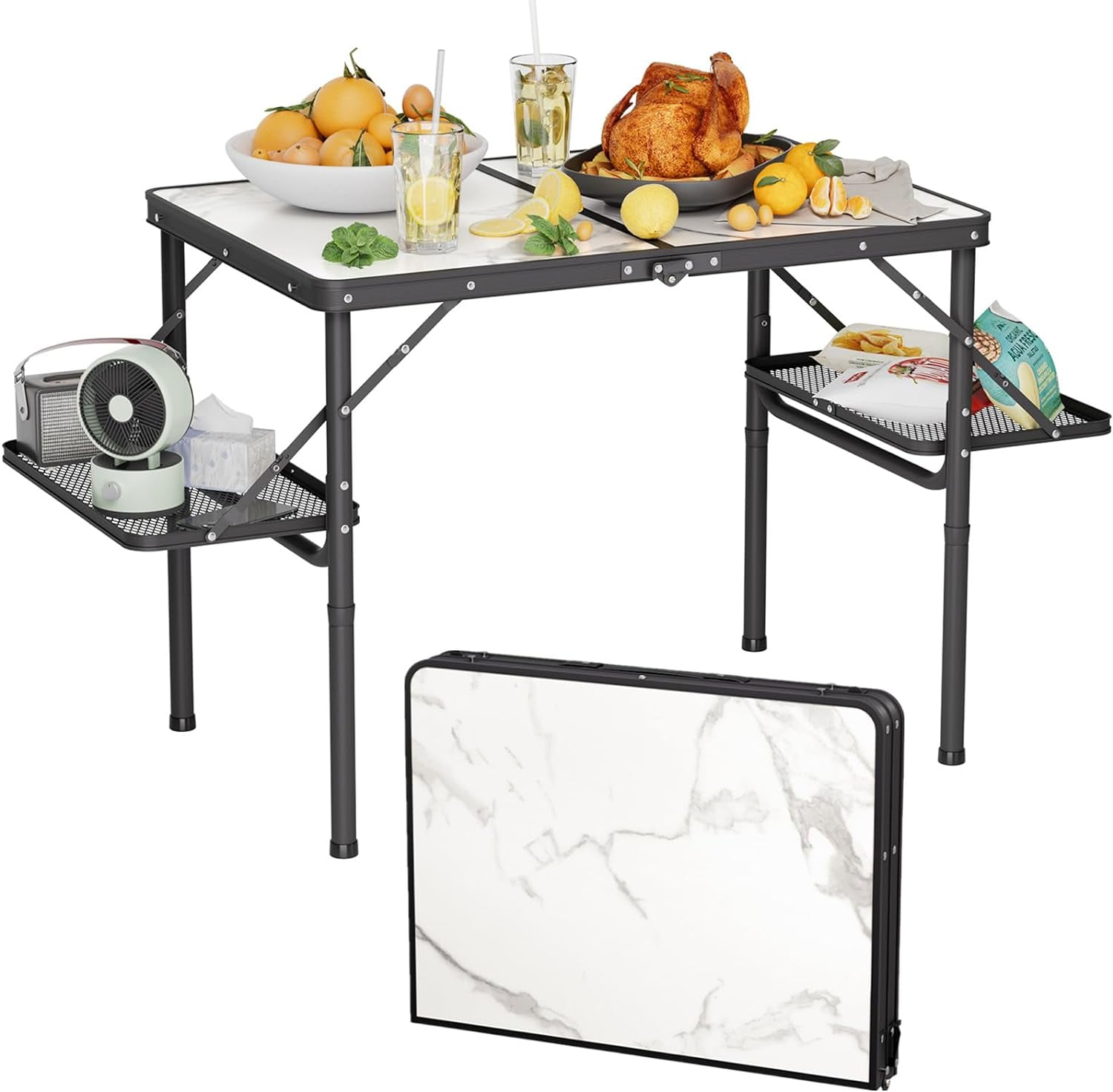 Folding Camping Table 3ft, Folding Picnic Table, Camp Tables Portable ...