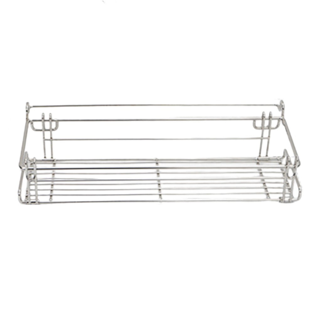 Folding Camping Table Drain Basket Stainless Steel Storage Rack Hanger ...