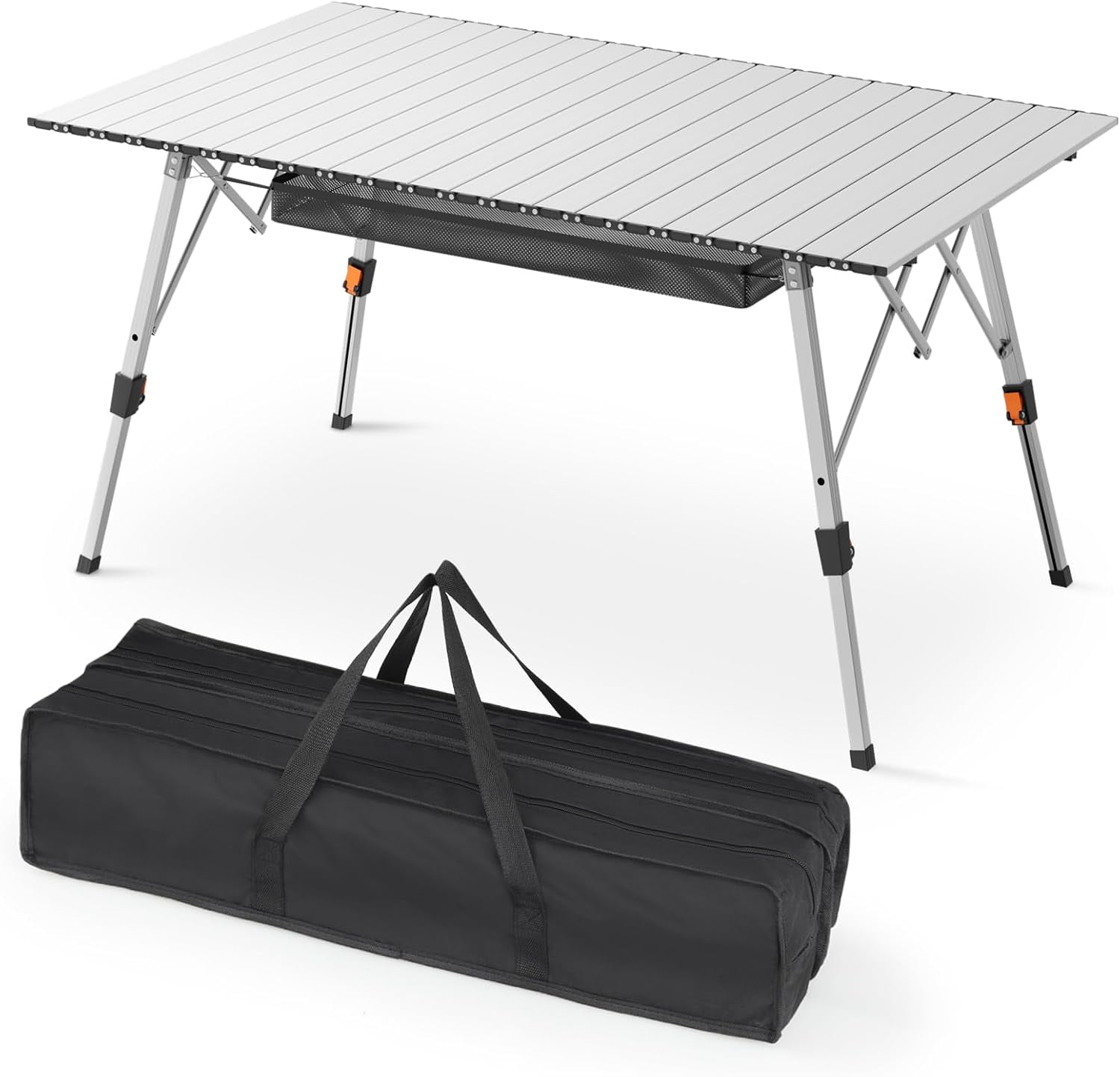 Folding Camping Table, Foldable Outdoor Camping Table with Carry Bag ...