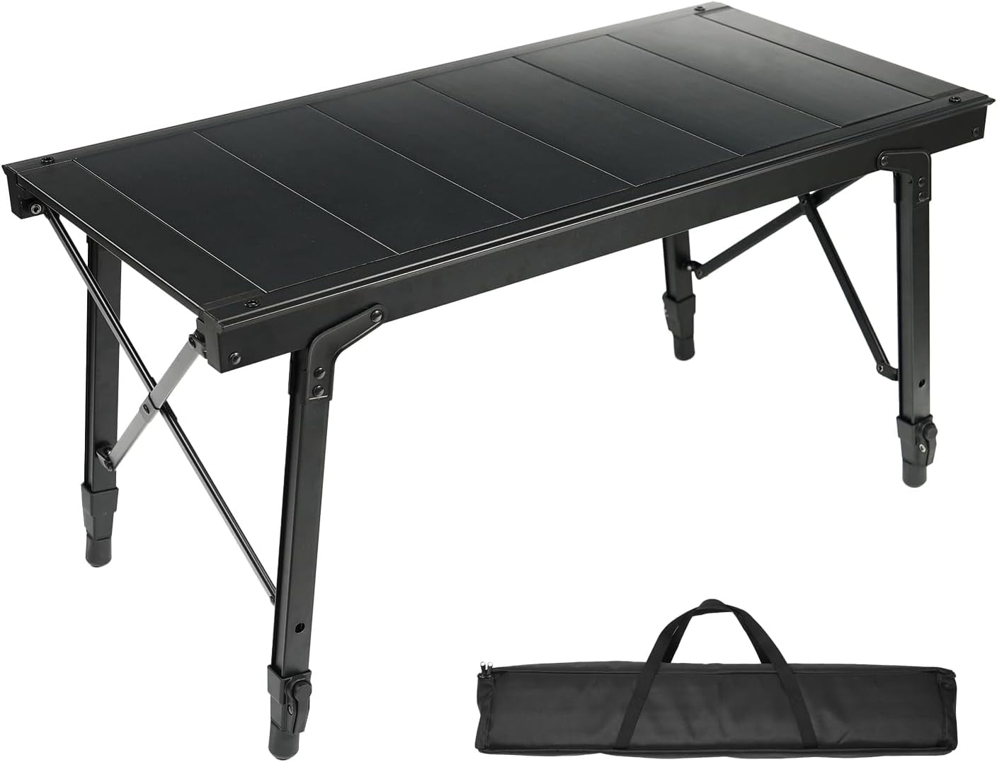 Folding Camping Table, Heavy Duty Portable Modular Outdoor Cooking ...