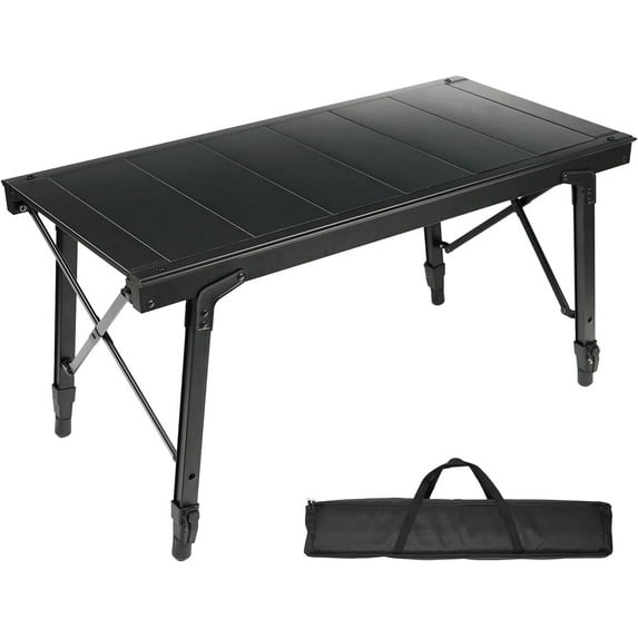 Folding Camping Table, Heavy Duty Portable Modular Outdoor Cooking ...