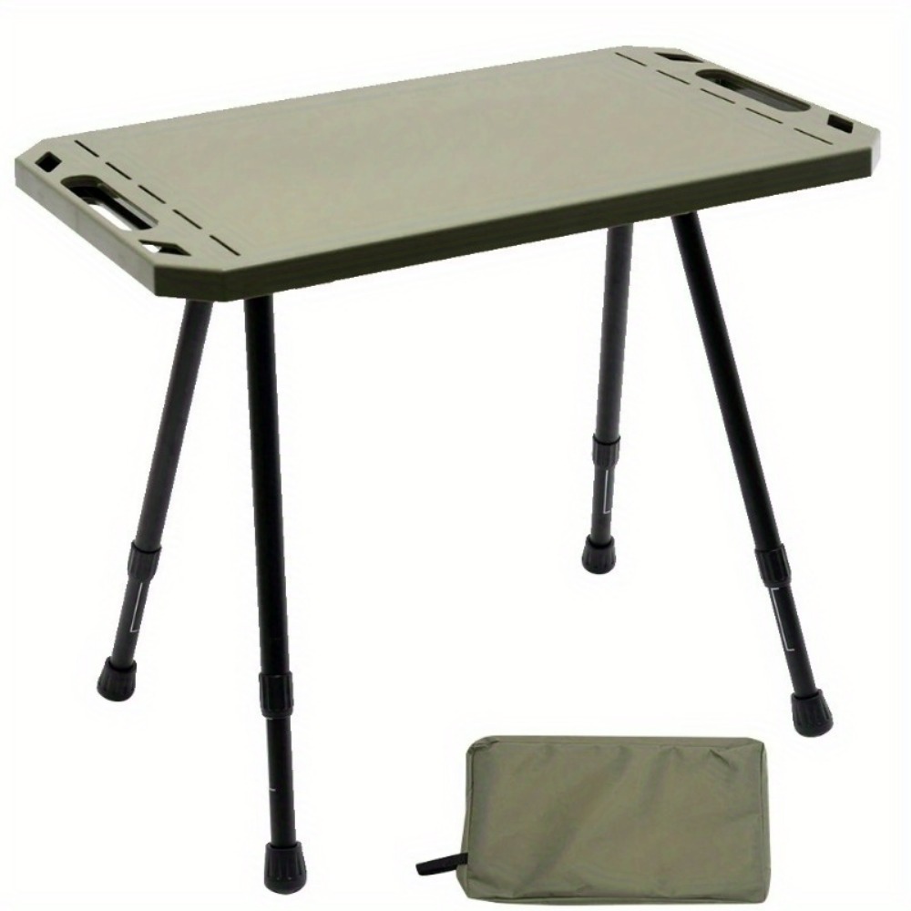 Folding Camping Table Mini Portable Foldable Table Adjustable Height ...