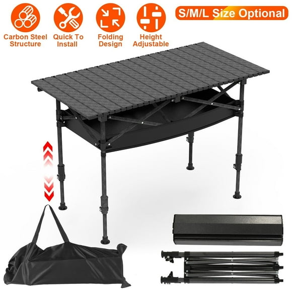Roll Up Aluminum Camp Table