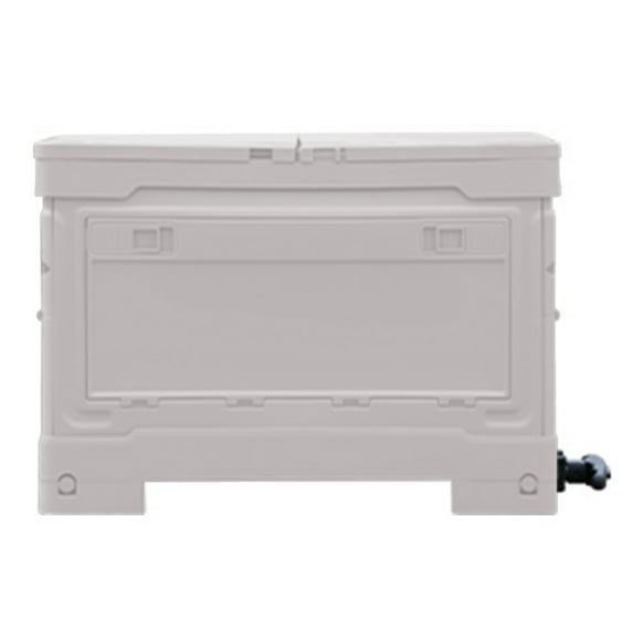 Folding Camping Table Storage Box with Wheels 3 in 1 Compact - Walmart.com