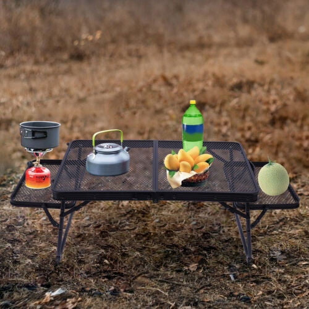 Folding Camping,table For Grill Table Card Table Adjustable Height ...