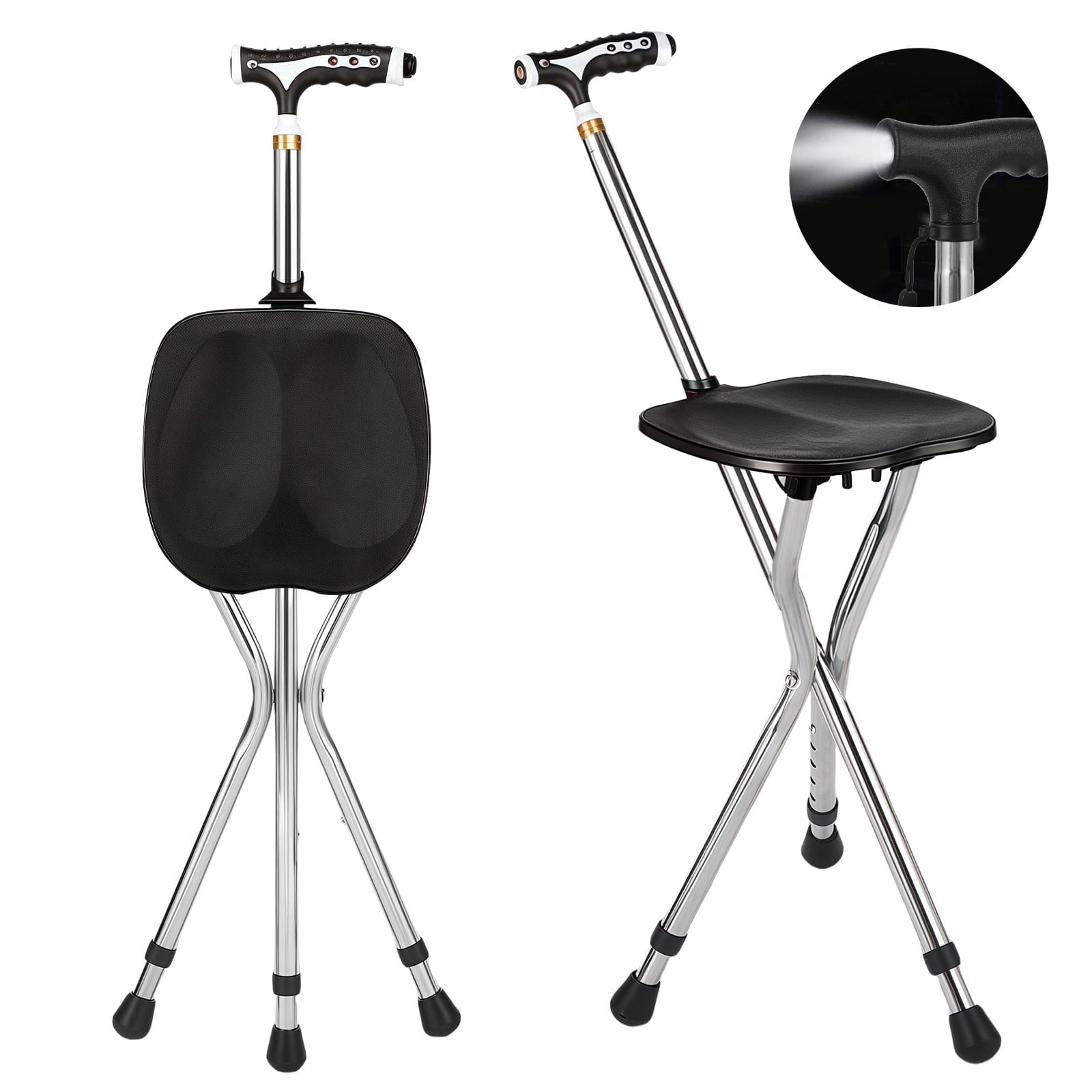 Folding Cane with Seat, Adjustable Walking Cane with Thailand | Ubuy