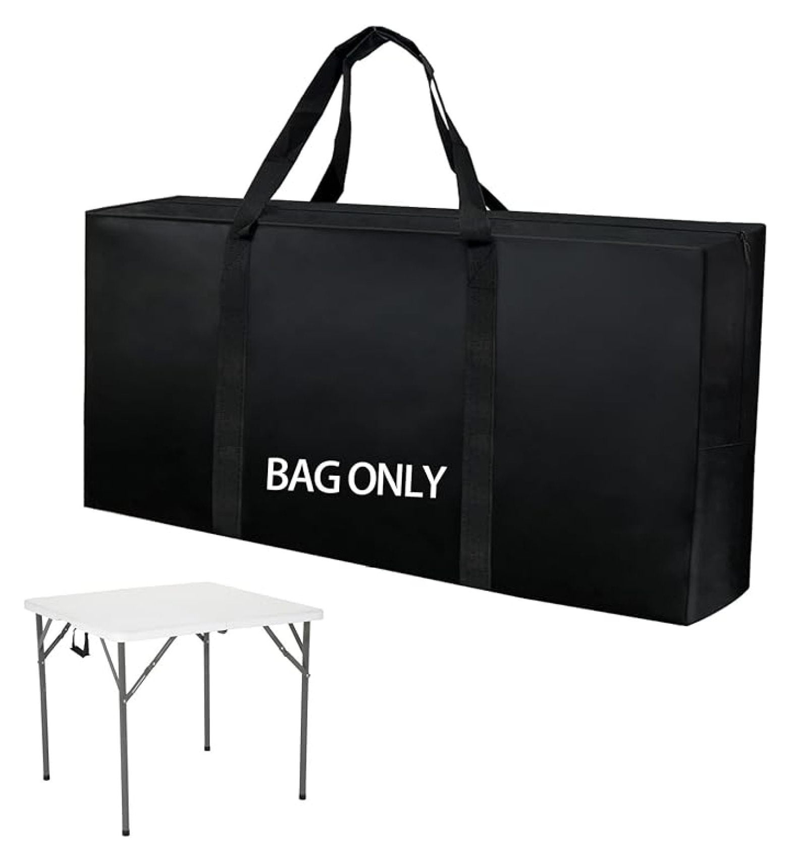 Folding Card Table Storage Bag, Large 35" L x 18" H x 4" W Waterproof ...