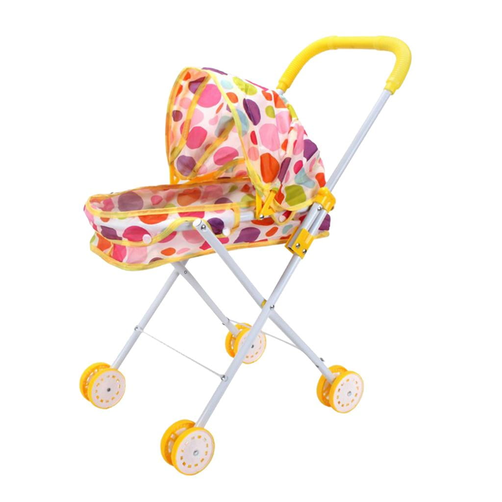 Folding ( ) Carriage, Toy for Toddlers Little Kids Early Development H ...