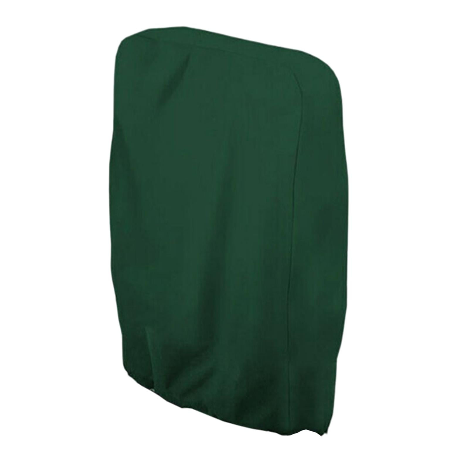 Folding Chair Cover with Storage Bag Stackable Wind Resistant Chair ...