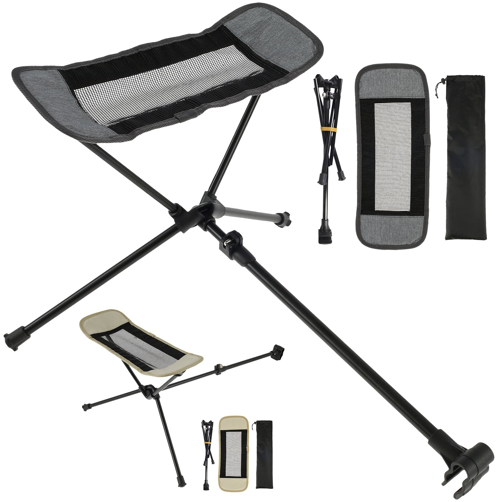 Eummy Foldable Hammock Chair Foot Rest, Beige - Walmart.com