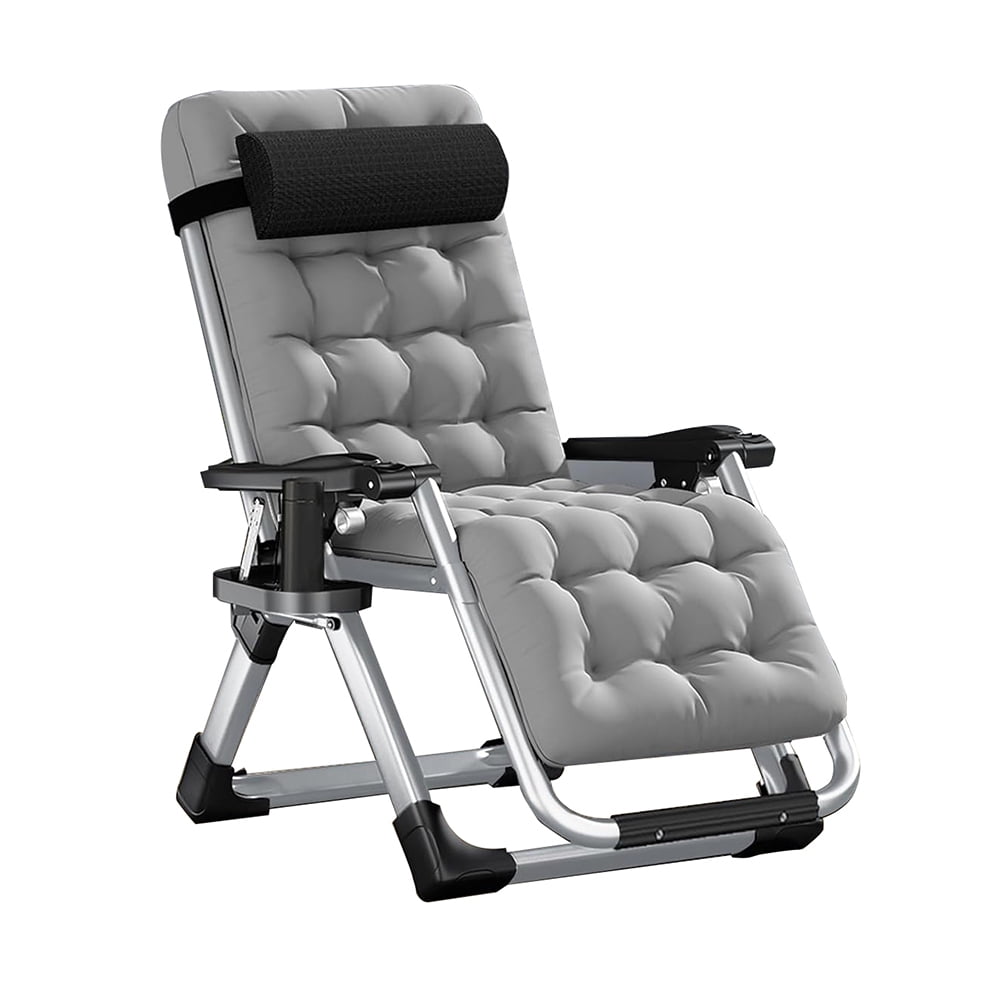 Folding Chair, Heavy Duty Lounge Chair with Steel Pipe, Folding ...