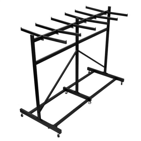 Folding Chair Rack,661Lbs Capacity Heavy Metal Folding Chair Rack with ...