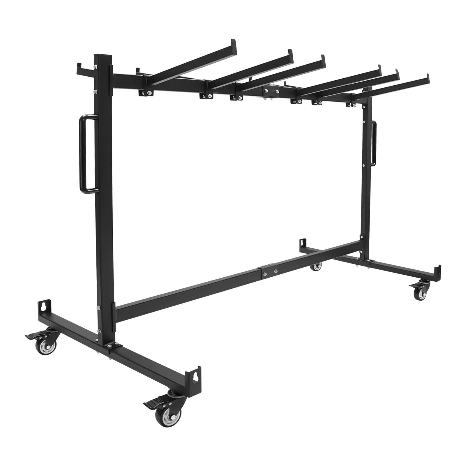 Folding Chair Rack Dolly Cart W/lock Caster Max 42 Foldingtables 12 ...