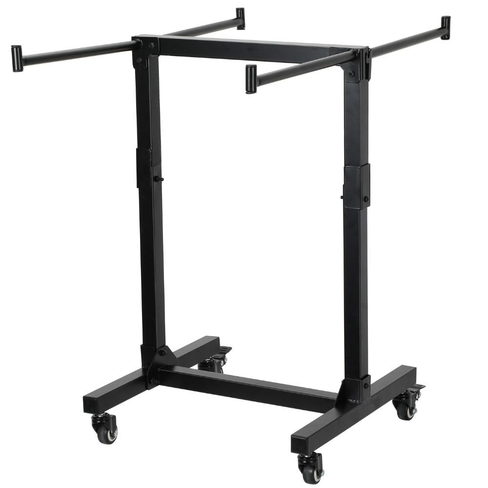 Folding Chair Rack Storage Cart - Holds 14 Chairs (Not Included ...