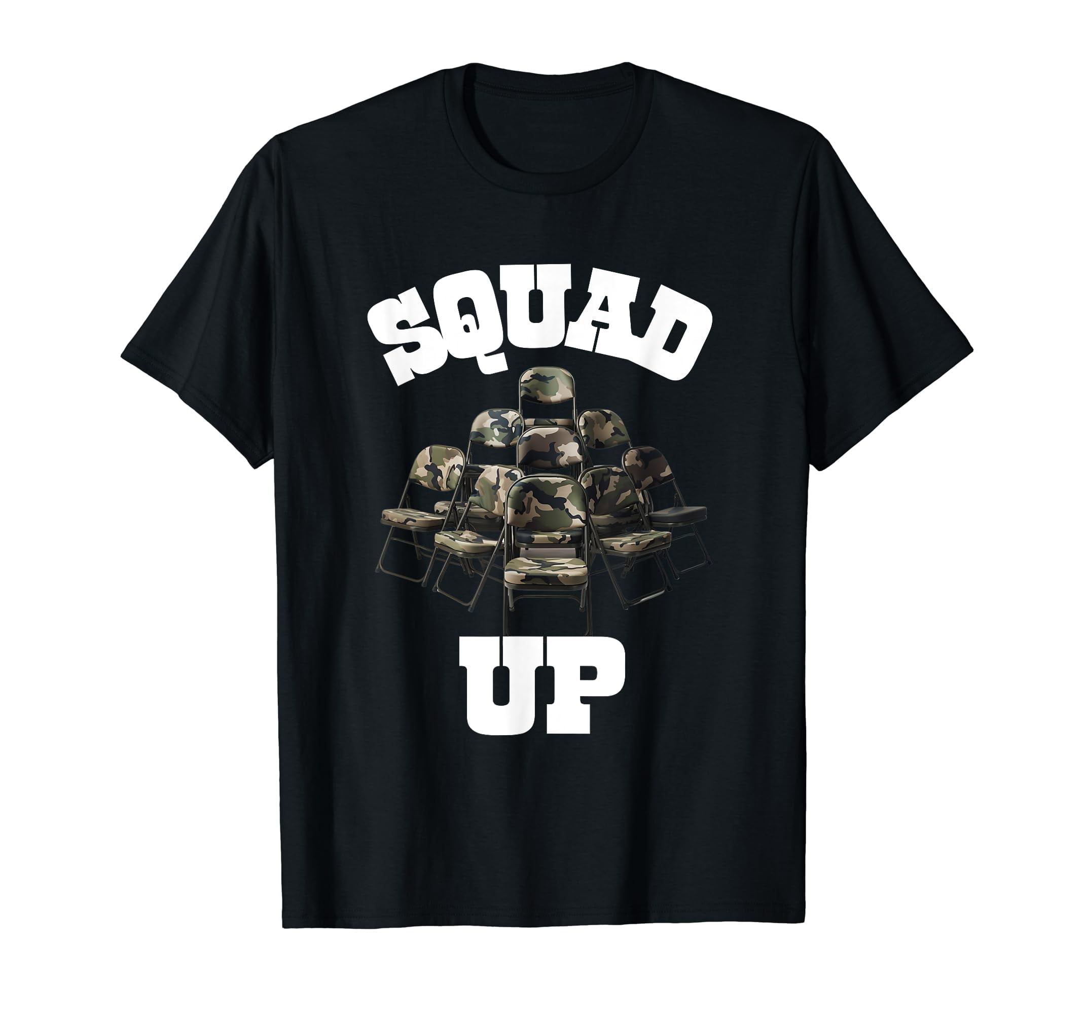Folding Chair Squad Up Battle of Montgomery Viral Meme T-Shirt ...