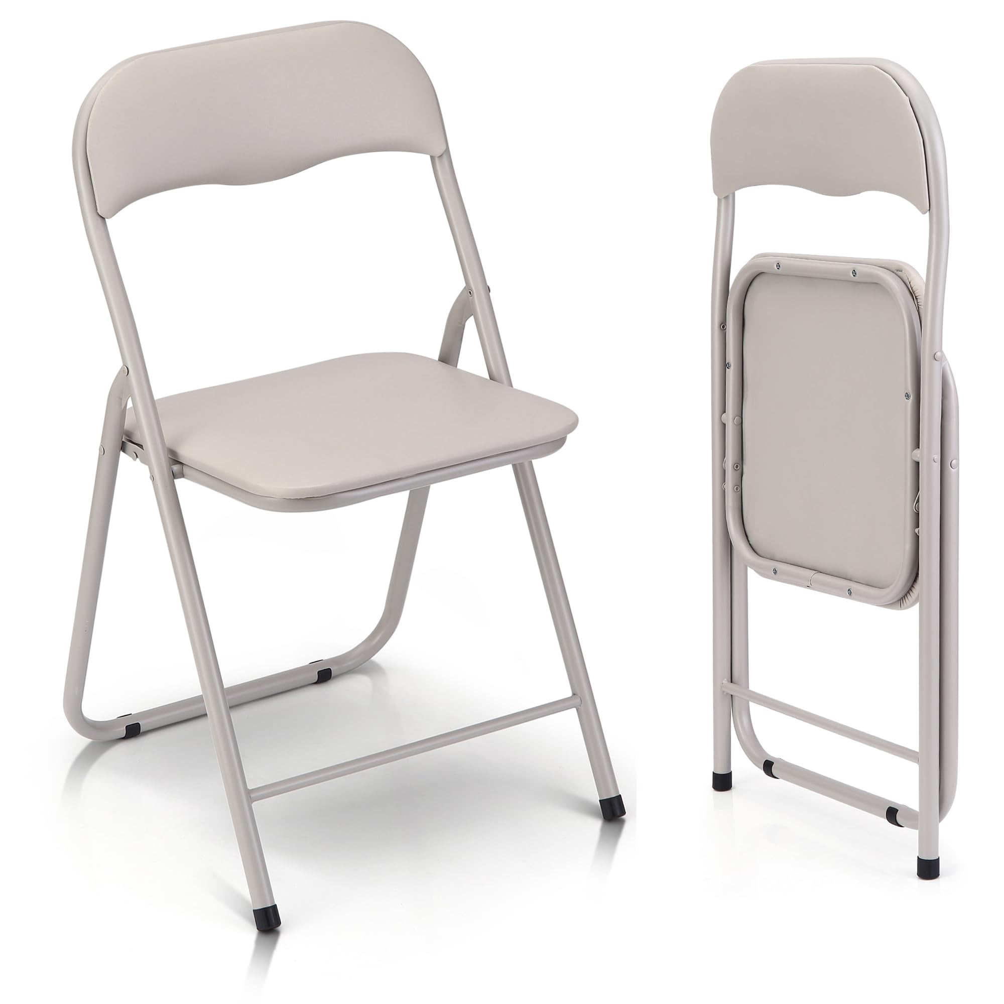 Folding Chairs Set, Stackable Conference Chairs, Waiting Room Chairs ...