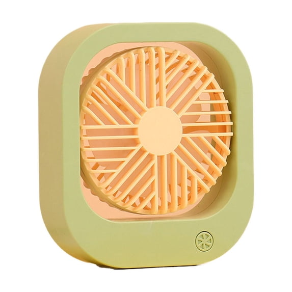 Folding Circulating Student Dorm Fans, USB Rechargeable 3-Speed Quiet ...