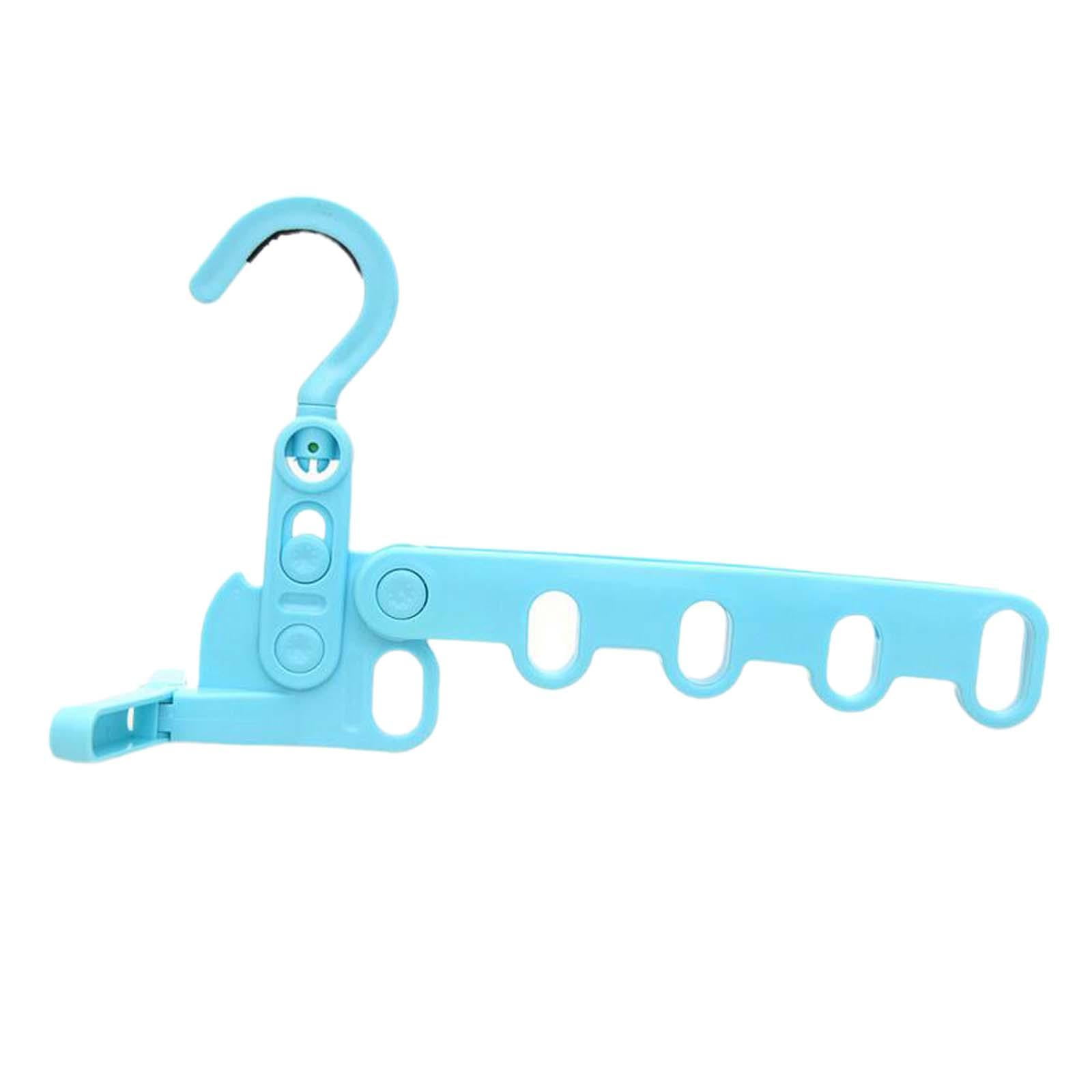 Folding Clothes Drying Rack Foldable Clothes Hanger Rack Travel Hangers ...