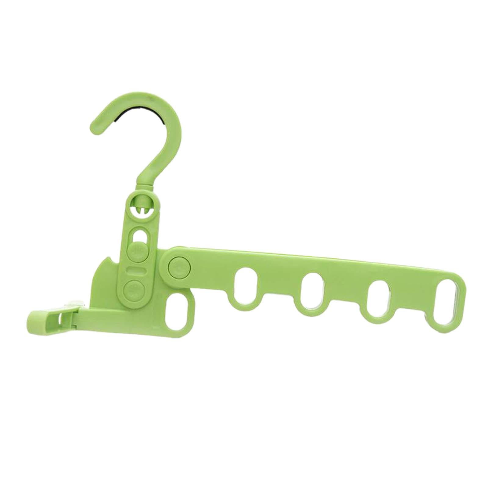 Folding Clothes Drying Rack Foldable Clothes Hanger Rack Travel Hangers ...