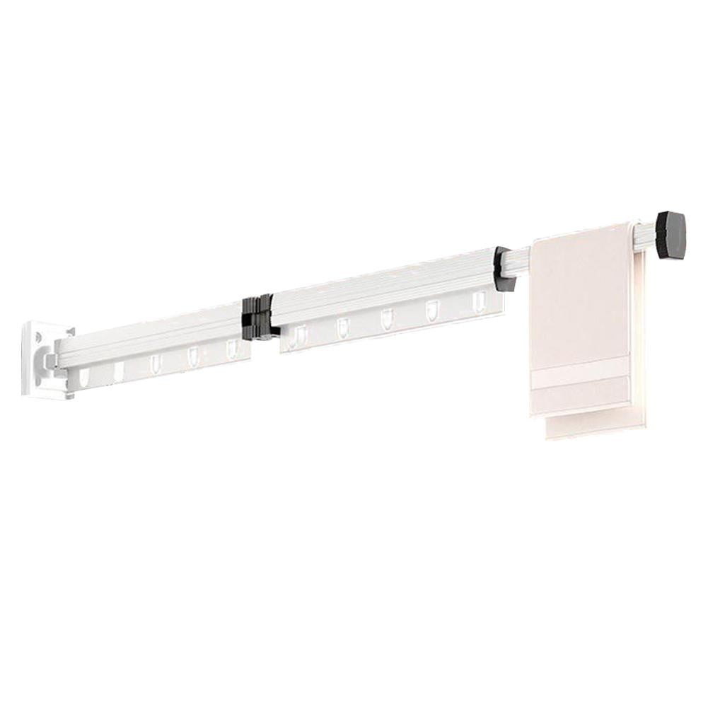 Folding Clothes Hanger Indoor Retractable Cloth Drying Rack Home ...