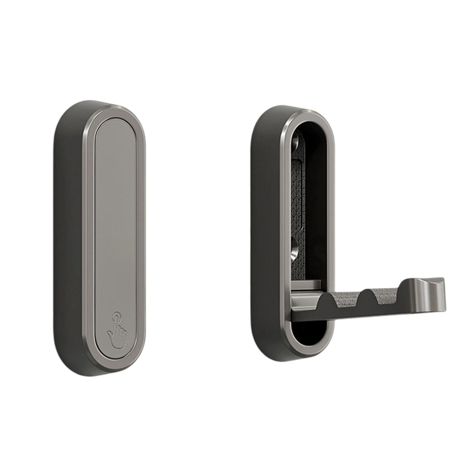 Folding Clothes Hook | Wall Mounted Alloy Coat Hook | 90° Rotating ...