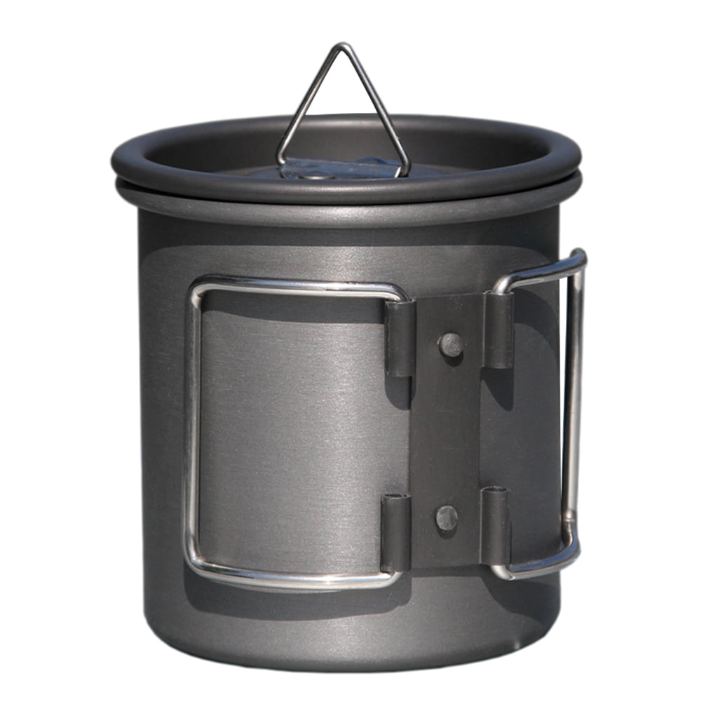 Folding Coffee Cup Tableware Outdoor Aluminum Alloys Teas Cup Picnics ...