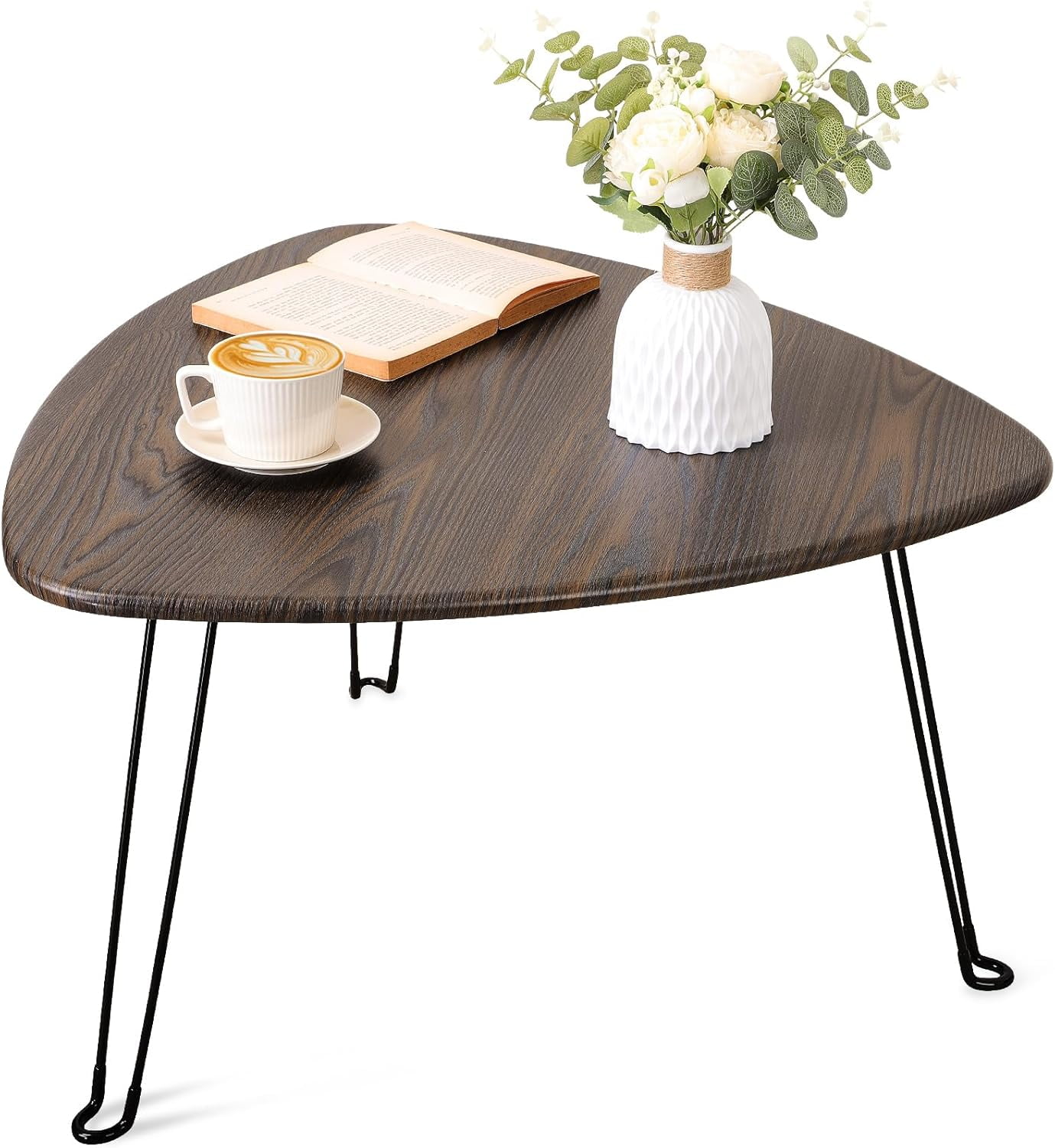 Folding Coffee Tables for Small Spaces Foldable Industrial Sofa Center ...