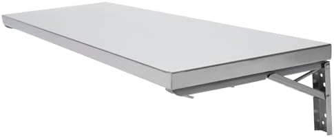 Folding Concession Shelf, Stainless Steel Folding Wall Shelf, Serving ...