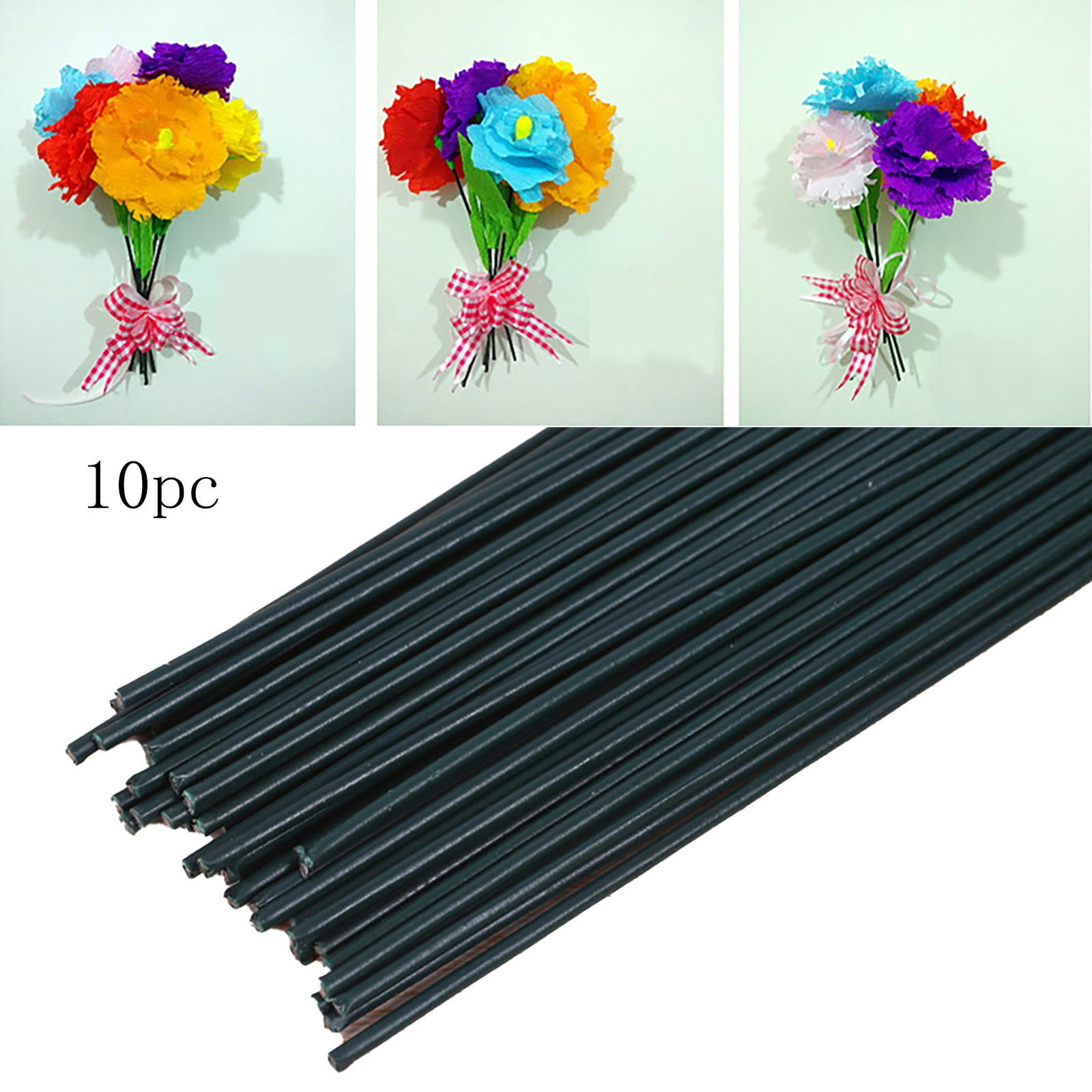 Folding Crinkled Crepe Paper DIY Flower Wrapping Kids Handcrafts Supply ...