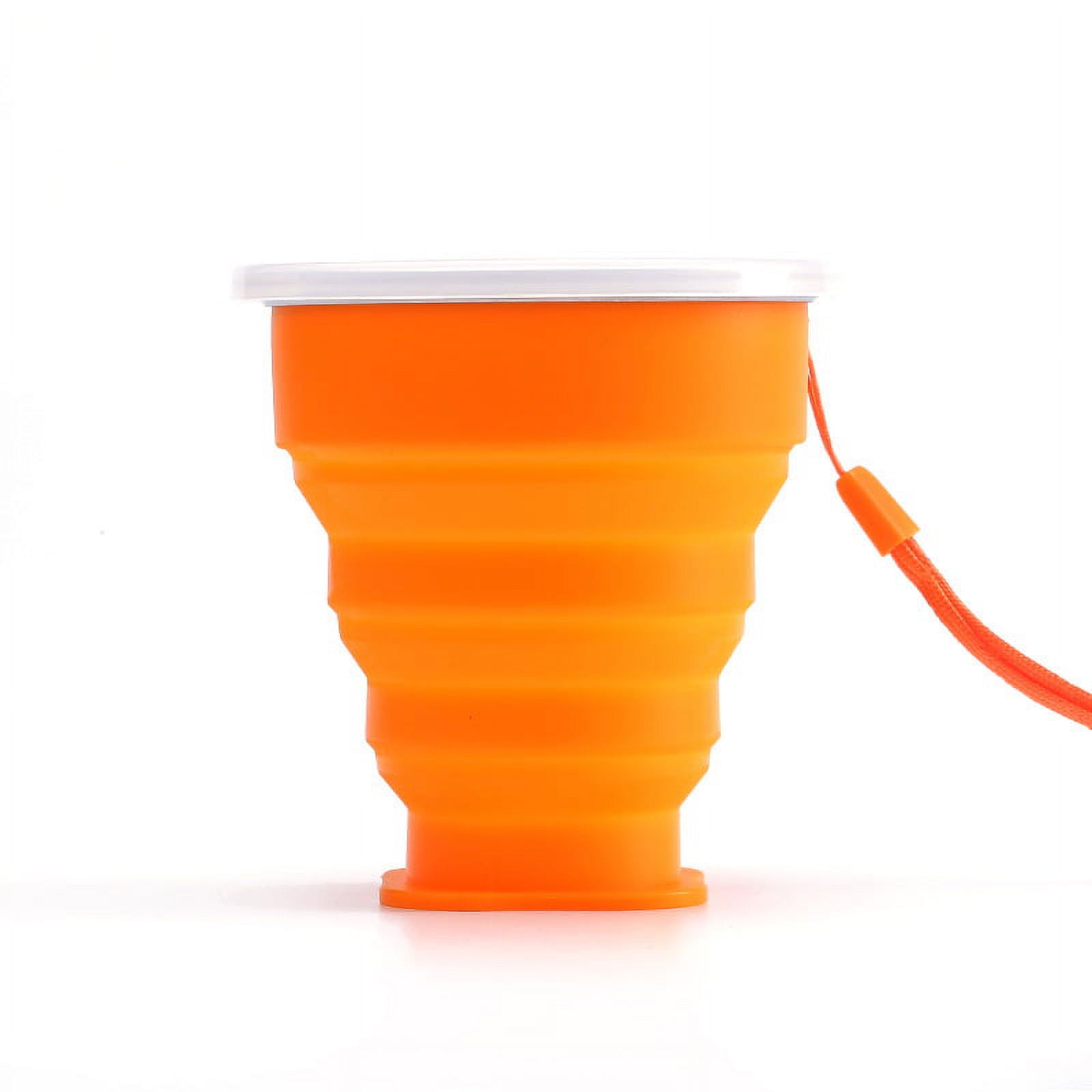 Folding Cups BPA FREE Food Grade Water Cup Travel Silicone Retractable ...