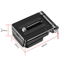 Folding DSLR Camera L Bracket Adjust Angle, Cameras Quick Release Plate ...
