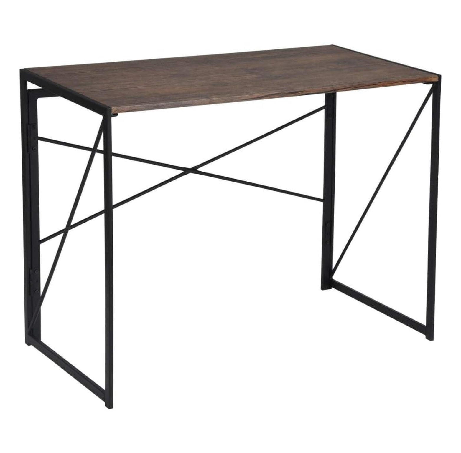 Folding Desk 40''Computer Table Study Writing Desk for Adults Teens ...