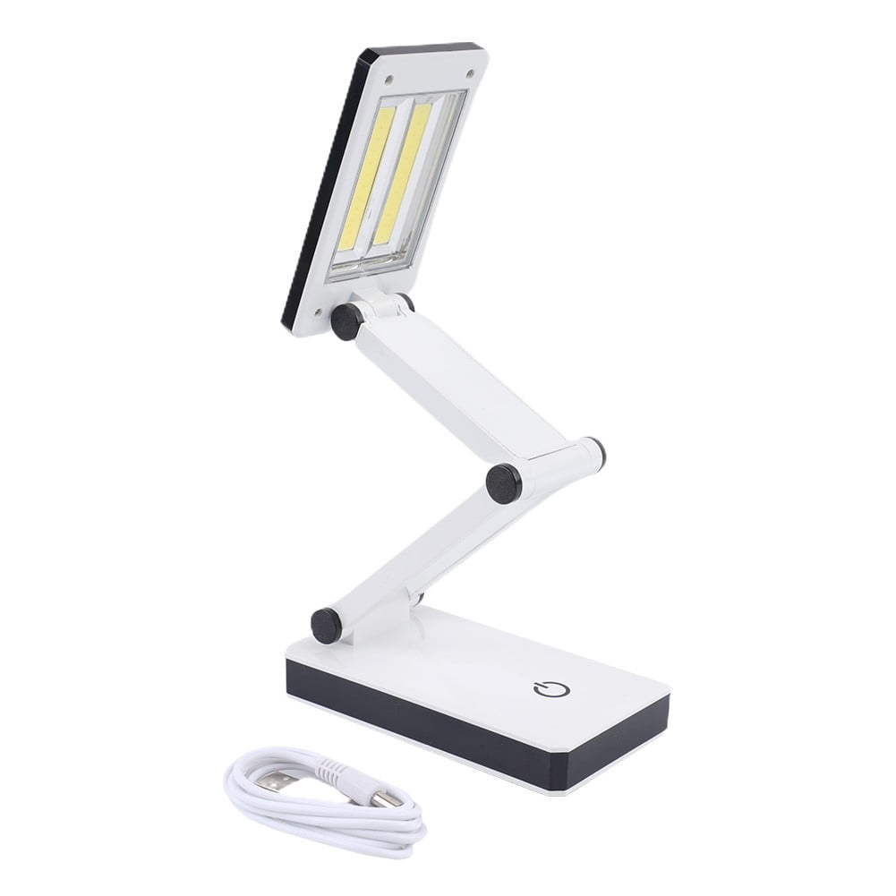 Folding Desk Lamp Bright Touch Control Reading Light Portable Compact ...
