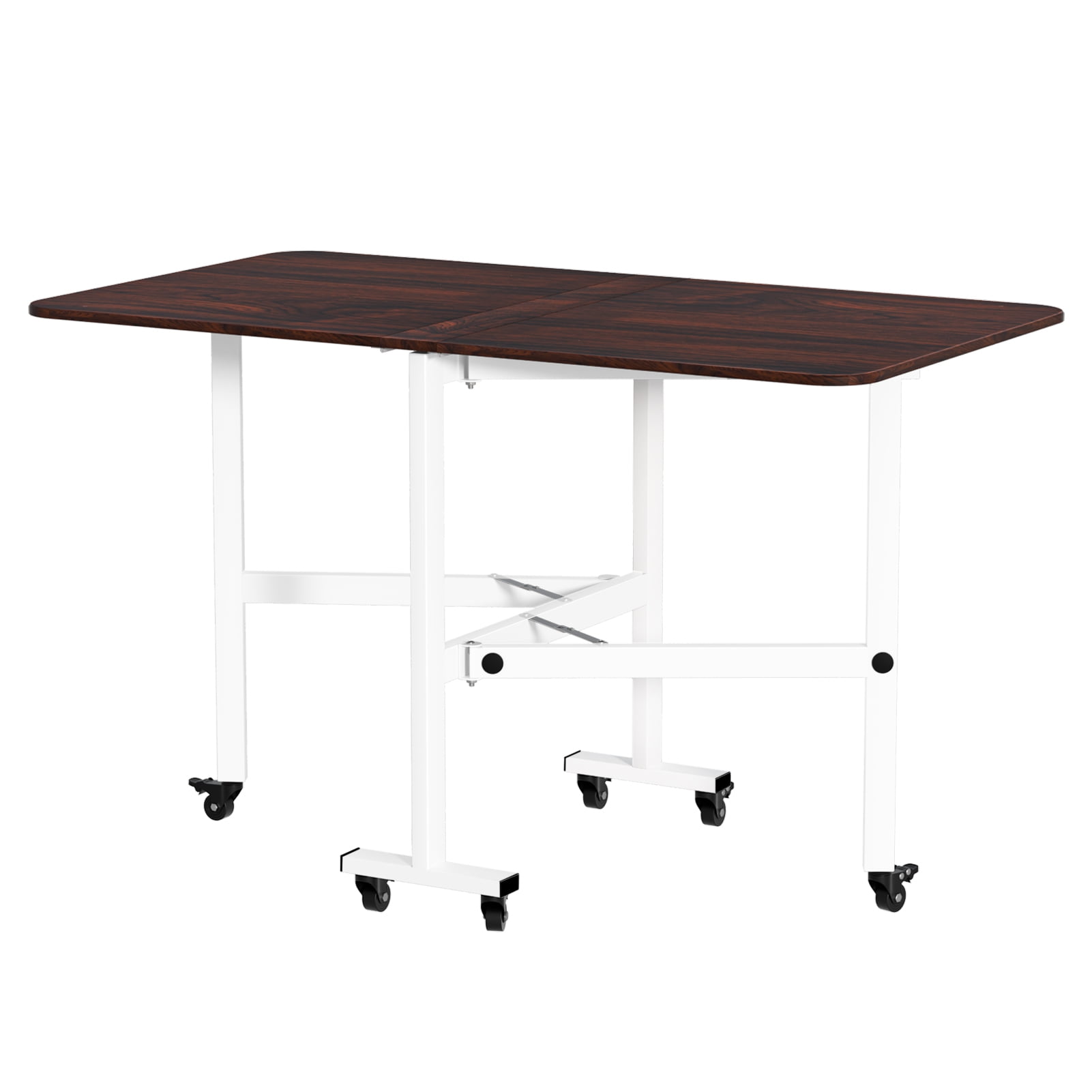 Folding Dining Table, Drop Leaf Dining Table, Foldable Expandable Table ...