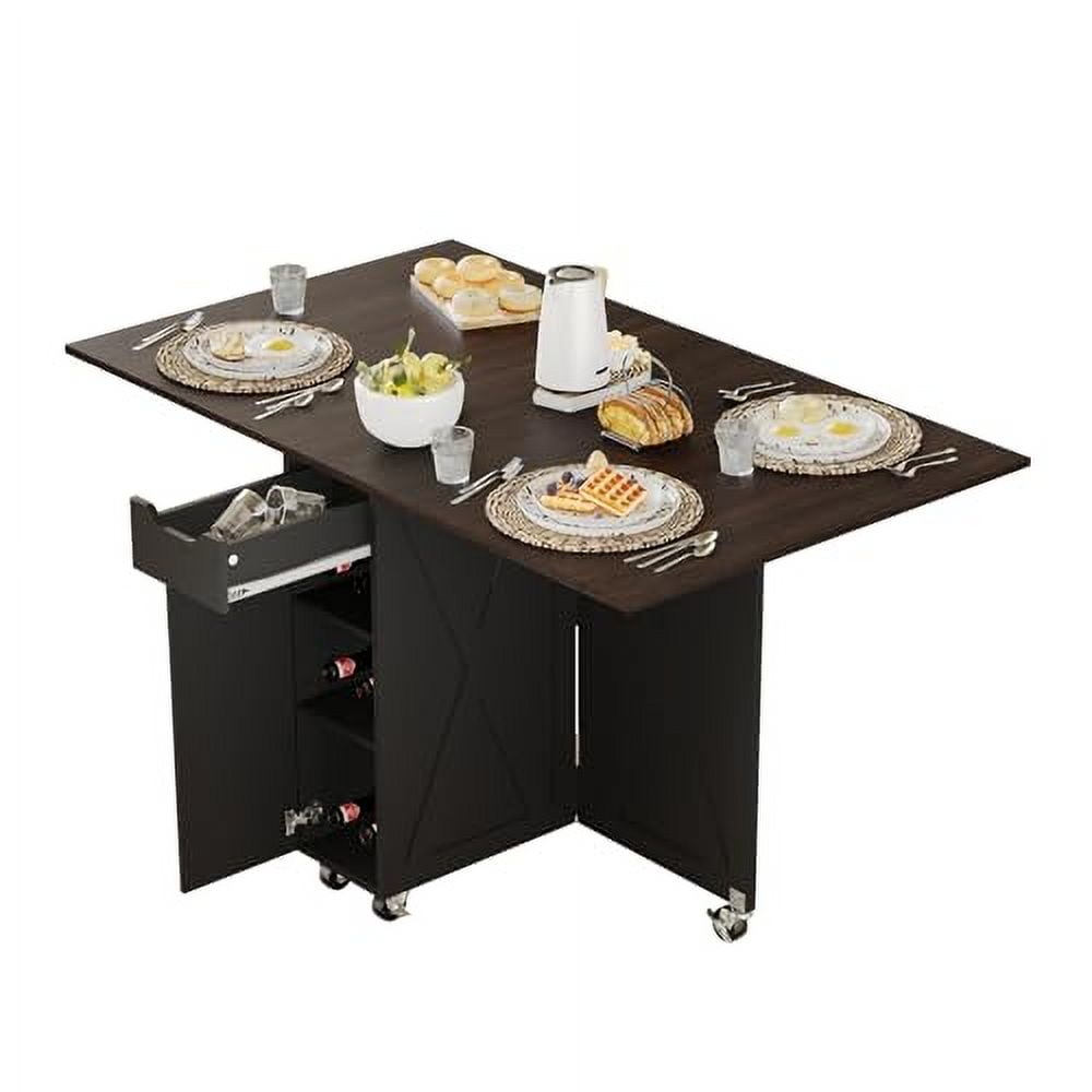 Folding Dining Table, Small Dining Table, Space Saving Dining Table ...