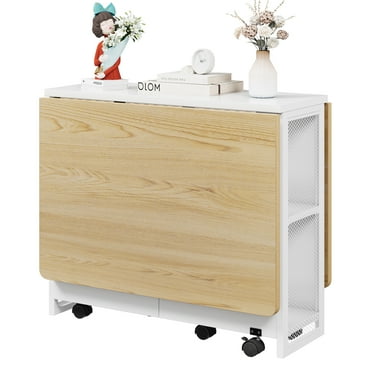 Versatile Folding & Portable Dining Table with Storage, Expandable for ...