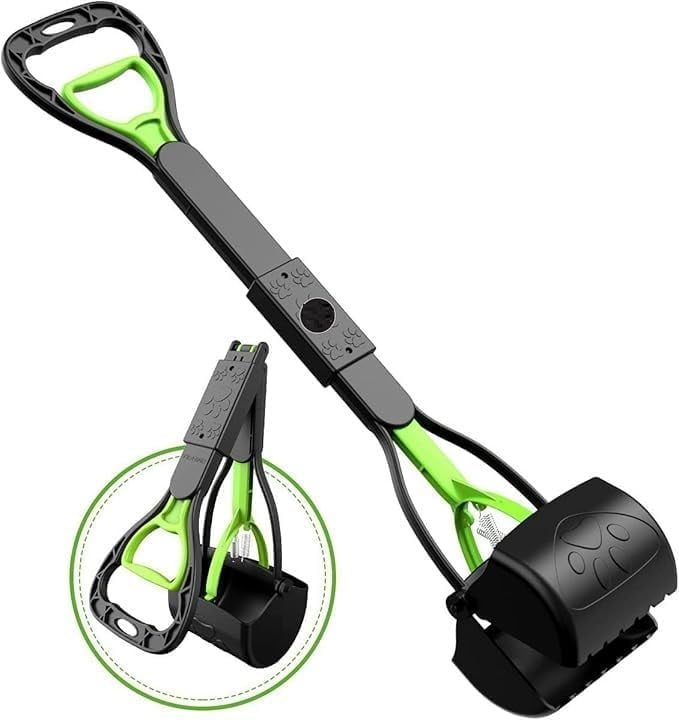 Folding Dog Poop Scooper, Pet Waste Potty Picker, Large, 24 Inches ...