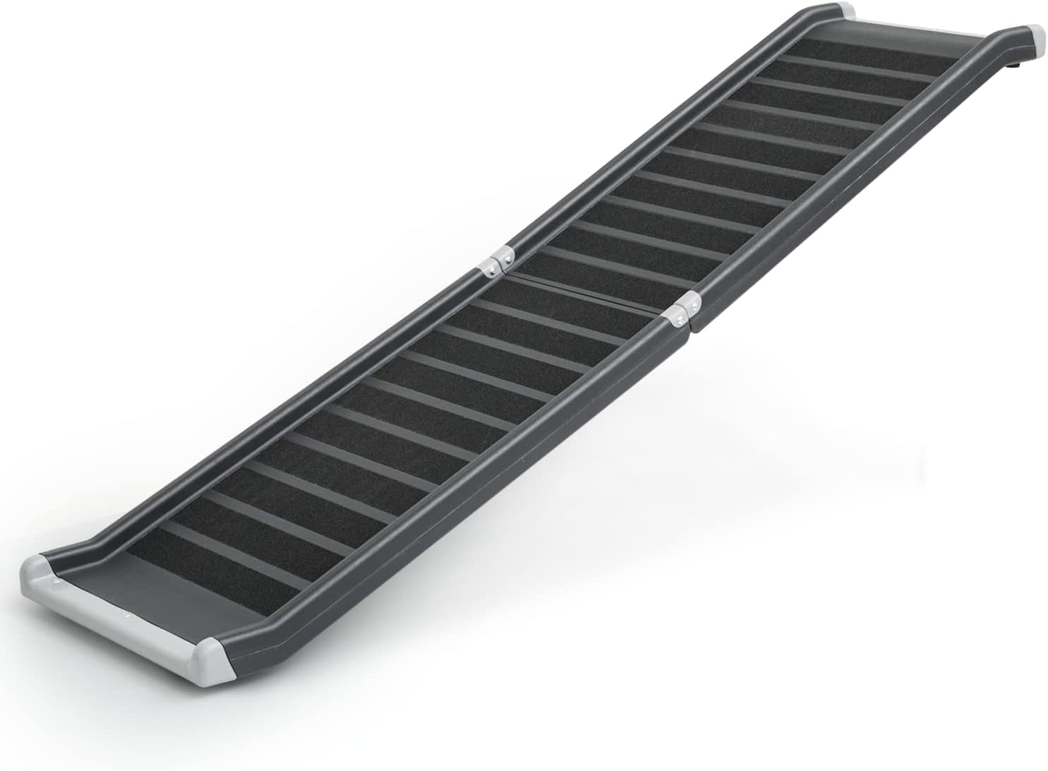 Folding Dog Ramp for Cars Trucks 63 Inch Portable Pet Ramp Stairs Step ...