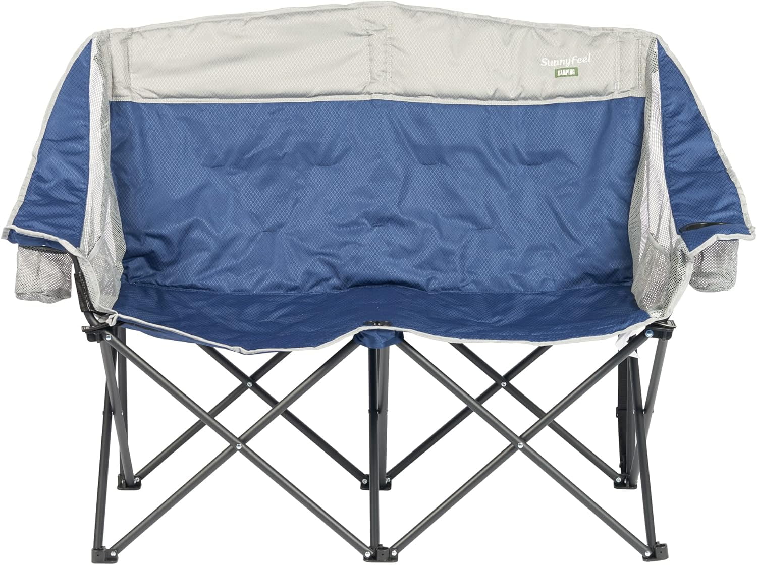 Folding Double Camping Chair, Oversized Loveseat Chair, Heavy Duty ...
